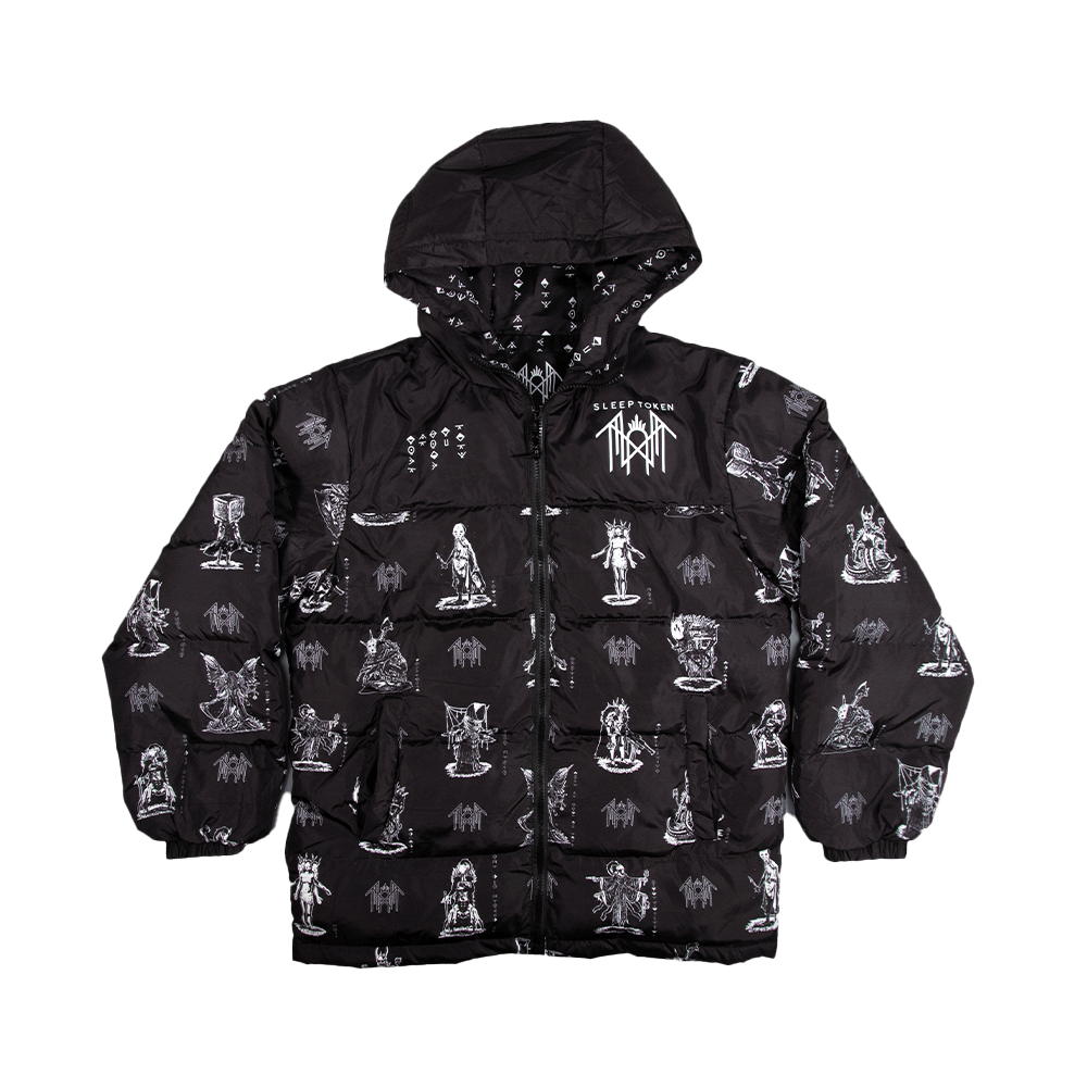 TMBTE Custom Puffer Jacket - Sleep Token